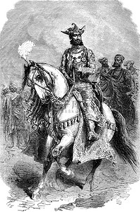 Sayaji Rao Scindia 殿下，瓜廖尔大君，vintag高清摄影大图-千库网