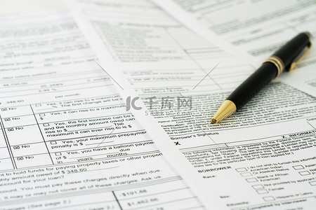 借款人签字高清摄影大图-千库网