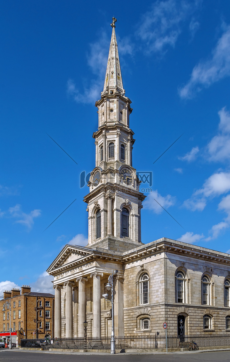 圣乔治教堂，都柏林，爱尔兰高清摄影大图-千库网