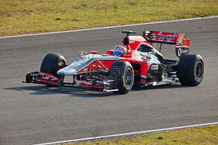 “Team Virgin F1, Timo Glock, 2011”高清摄影大图-千库网
