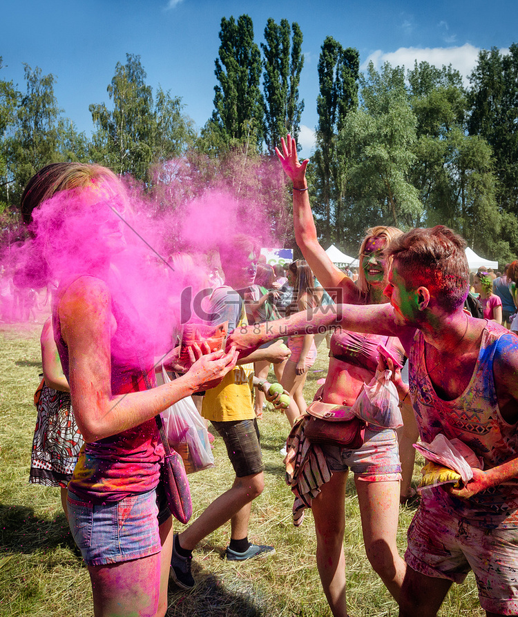 色彩节 ColorFest高清摄影大图-千库网