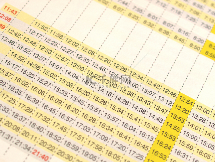 时间表高清摄影大图-千库网