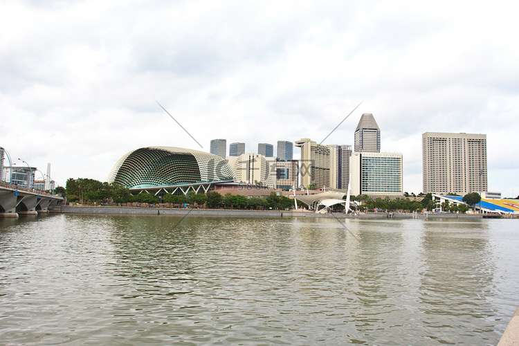 滨海艺术中心2高清摄影大图-千库网