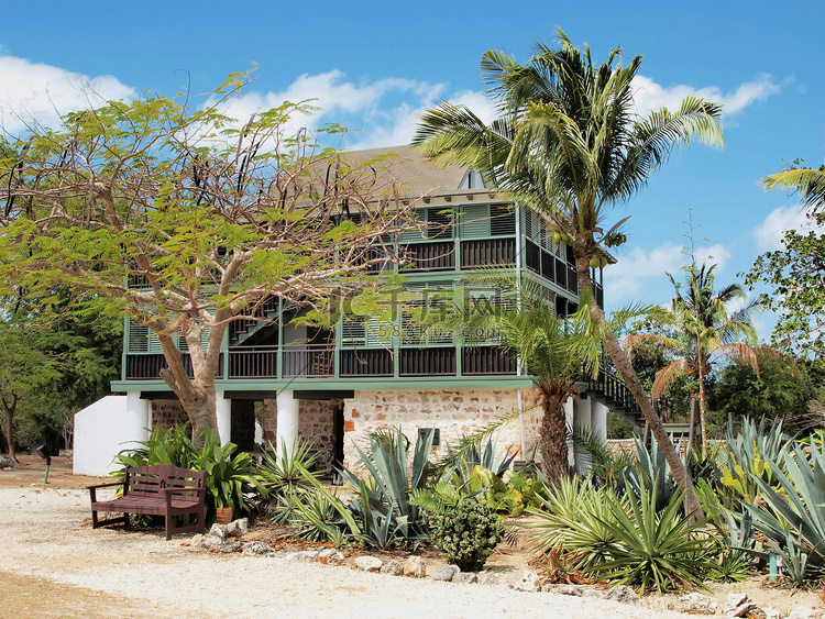 佩德罗圣詹姆斯 (Pedro Castle) 大开曼岛高清摄影大图-千库网