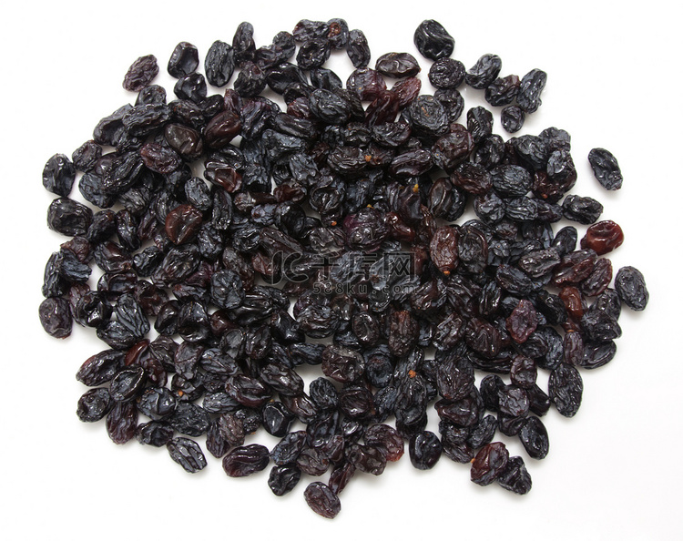 浅色背景下干果的组合物高清摄影大图-千库网