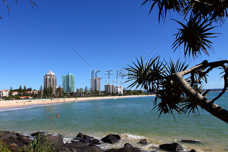 "澳大利亚黄金海岸"高清摄影大图-千库网