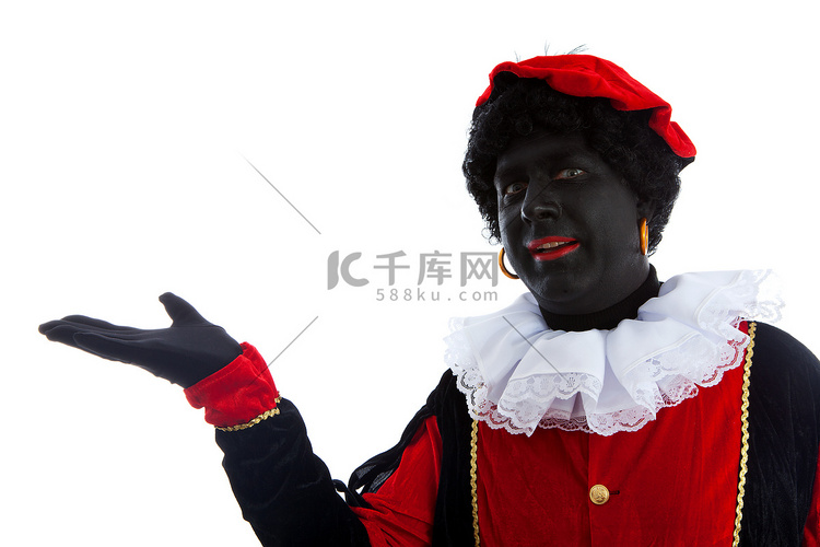 Zwarte piet (black pete) 典型的荷兰特色高清摄影大图-千库网