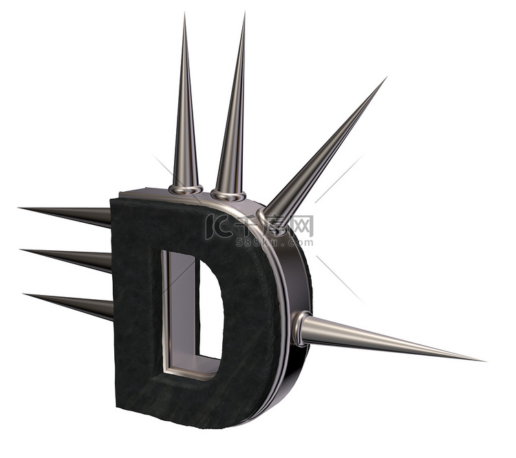 字母 d高清摄影大图-千库网