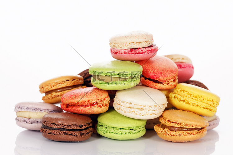 马卡龙高清摄影大图-千库网