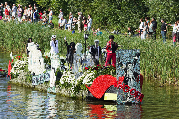 Westland Floating Flower Parade 2010，荷兰高清摄影大图-千库网
