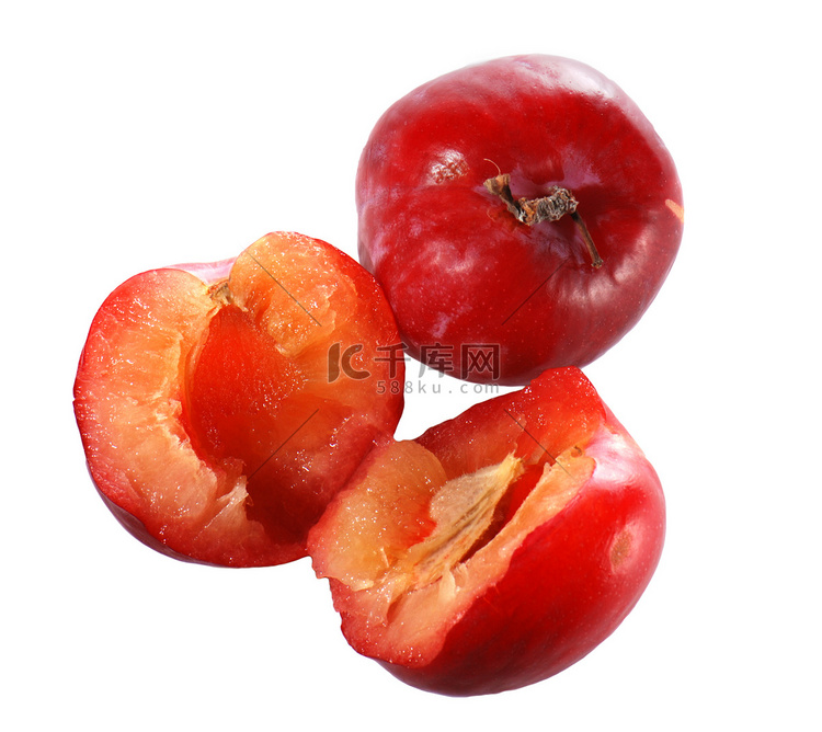 红李子高清摄影大图-千库网