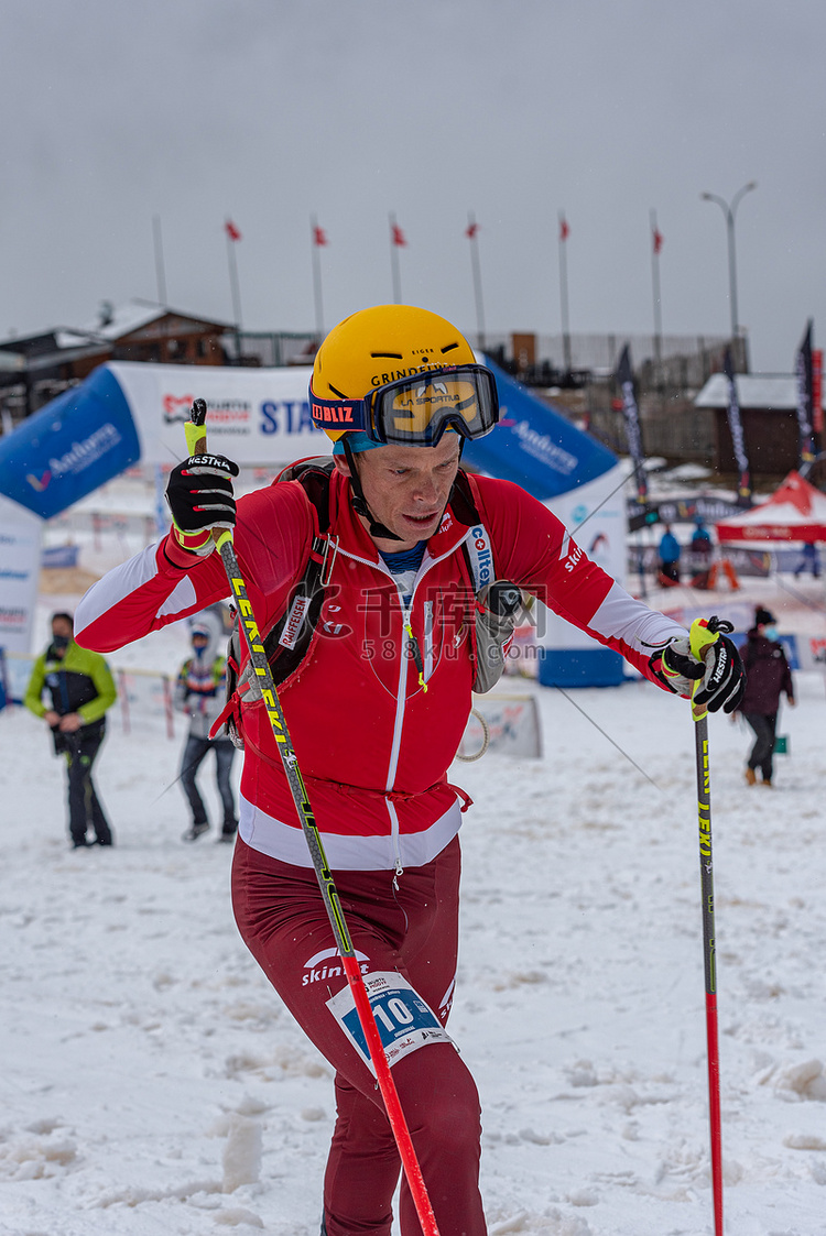 ISMF WC Comapedrosa 2021 安道尔的 MARTI Werner SUI。高清摄影大图-千库网