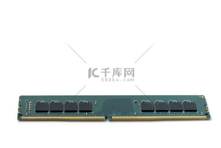 白色背景上的计算机 ram高清摄影大图-千库网