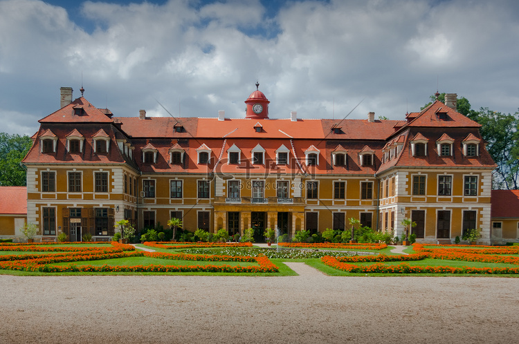 经典的 Chateau Rajec nad Svitavou。高清摄影大图-千库网
