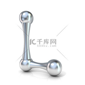 分子字体集合字母-L. 3D高清摄影大图-千库网