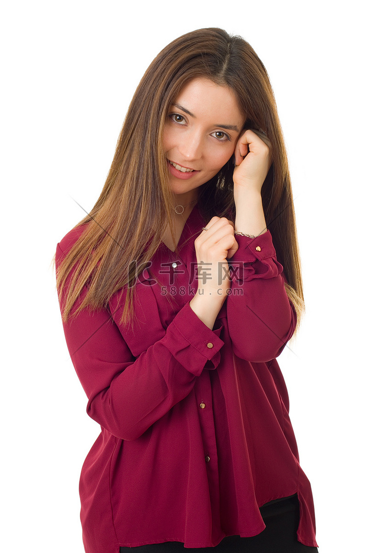 美丽的女人高清摄影大图-千库网