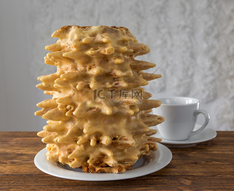 波兰立陶宛民族甜点高清摄影大图-千库网