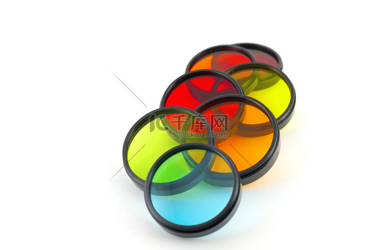 镜头滤色片高清摄影大图-千库网