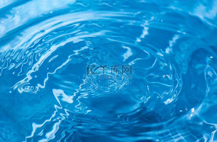 水波纹背景。高清摄影大图-千库网