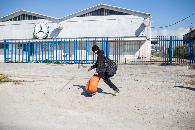 希腊-DIAVATA-IDOMENI-难民高清摄影大图-千库网