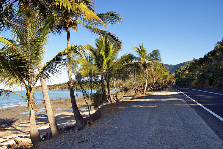 澳大利亚凯恩斯-道格拉斯港海岸高清摄影大图-千库网