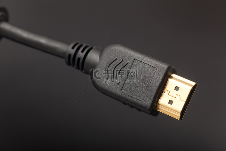 HDMI连接器高清摄影大图-千库网