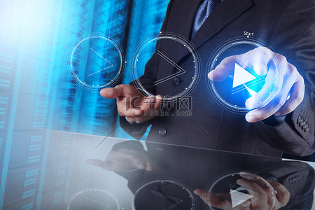 视频开始标志摄影图片-视频开始标志摄影作品-千库网