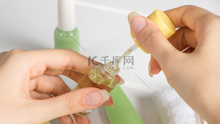 美甲。高清摄影大图-千库网