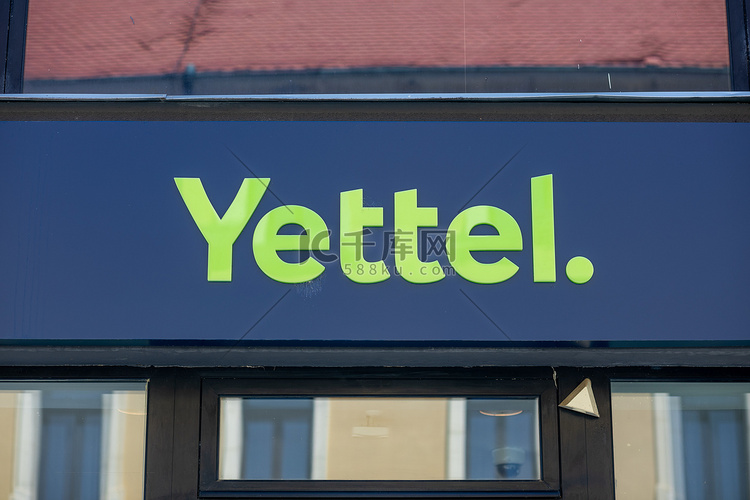 塞尔维亚领先的电信公司 Yettel 的徽标高清摄影大图-千库网