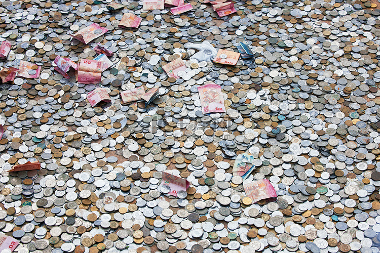 斯里兰卡的钱。高清摄影大图-千库网