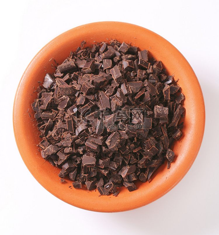 切碎的巧克力高清摄影大图-千库网