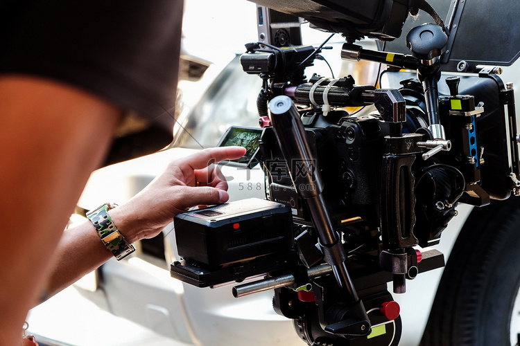 幕后高清摄影大图-千库网