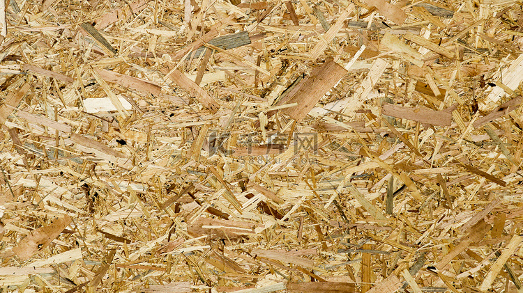 一张带有压缩锯末碎片的胶合板。高清摄影大图-千库网