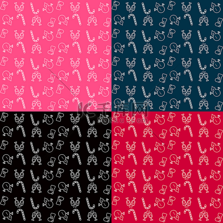 模式的集合。高清摄影大图-千库网