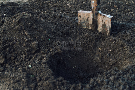 园艺铲高清摄影大图-千库网