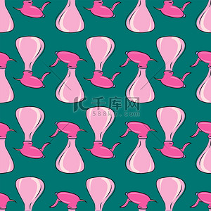 水瓶喷雾图案，插图，白色 backg 上的矢量高清摄影大图-千库网