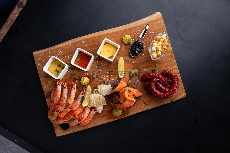 套各种各样的海鲜高清摄影大图-千库网