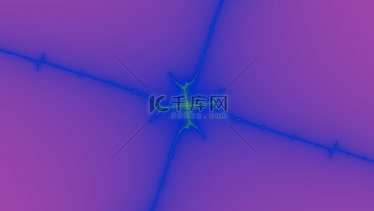 Mandelbrot 分形光图案高清摄影大图-千库网