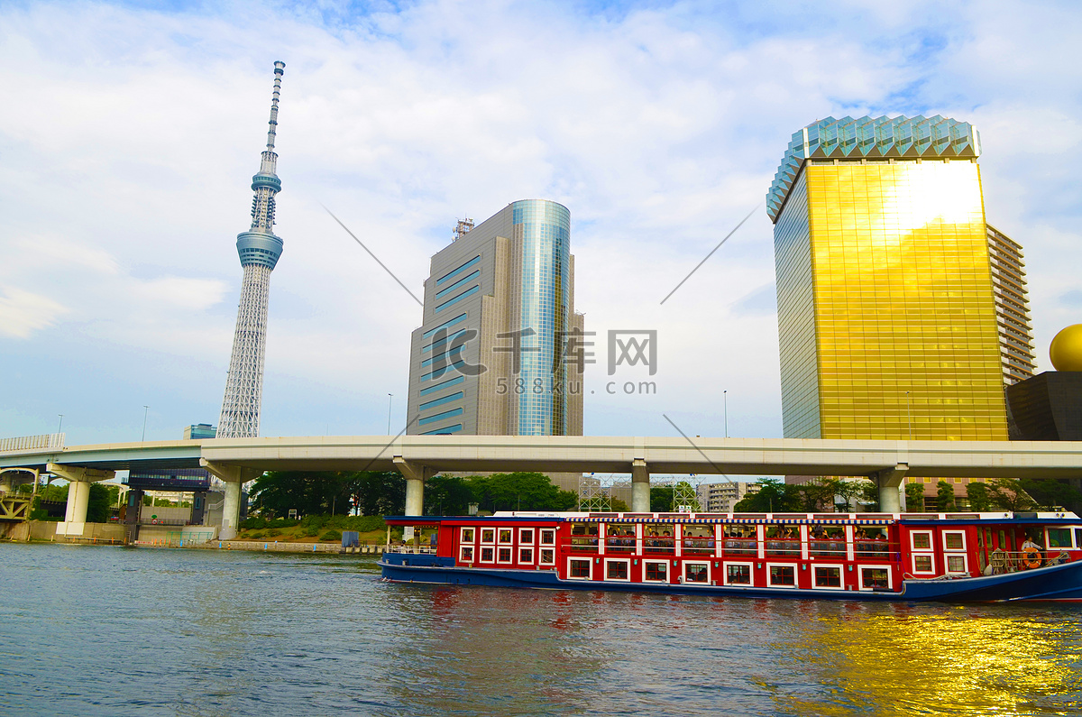 东京晴空塔高清摄影大图-千库网