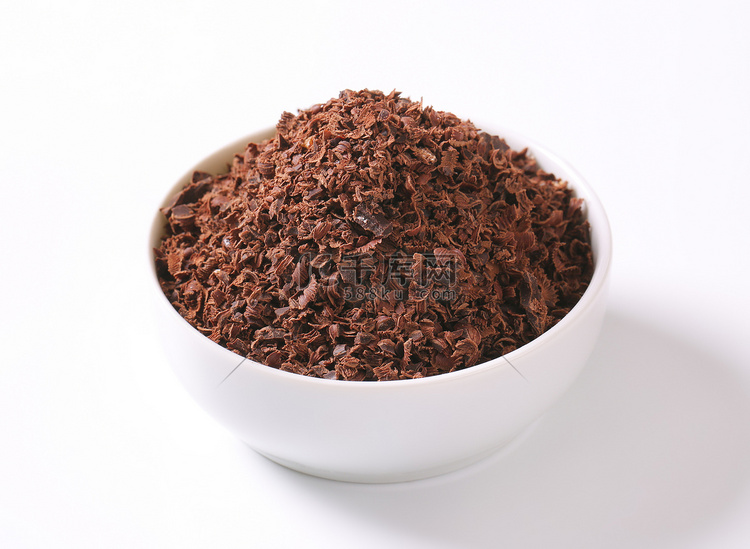 磨碎的巧克力高清摄影大图-千库网