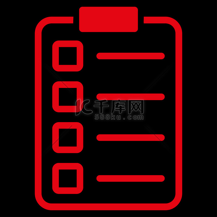 测试表图标高清摄影大图-千库网