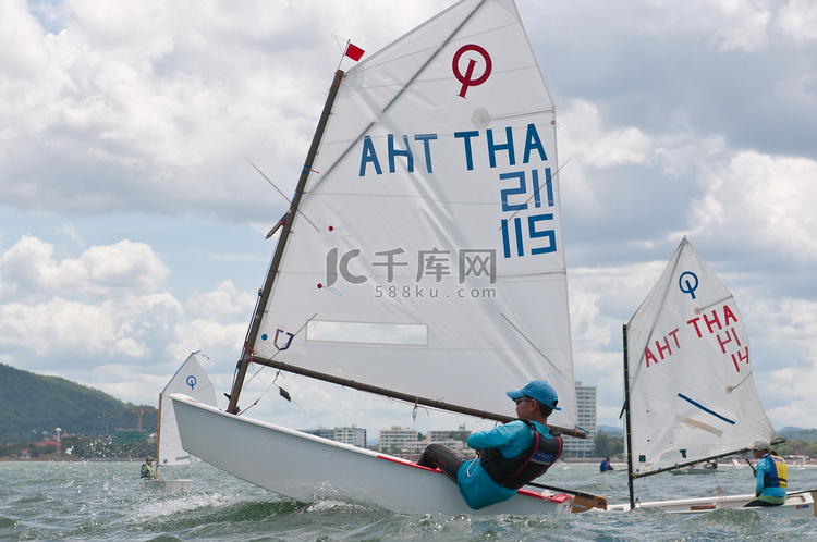 Hua Hin Regatta 2012, sailing competition高清摄影大图-千库网