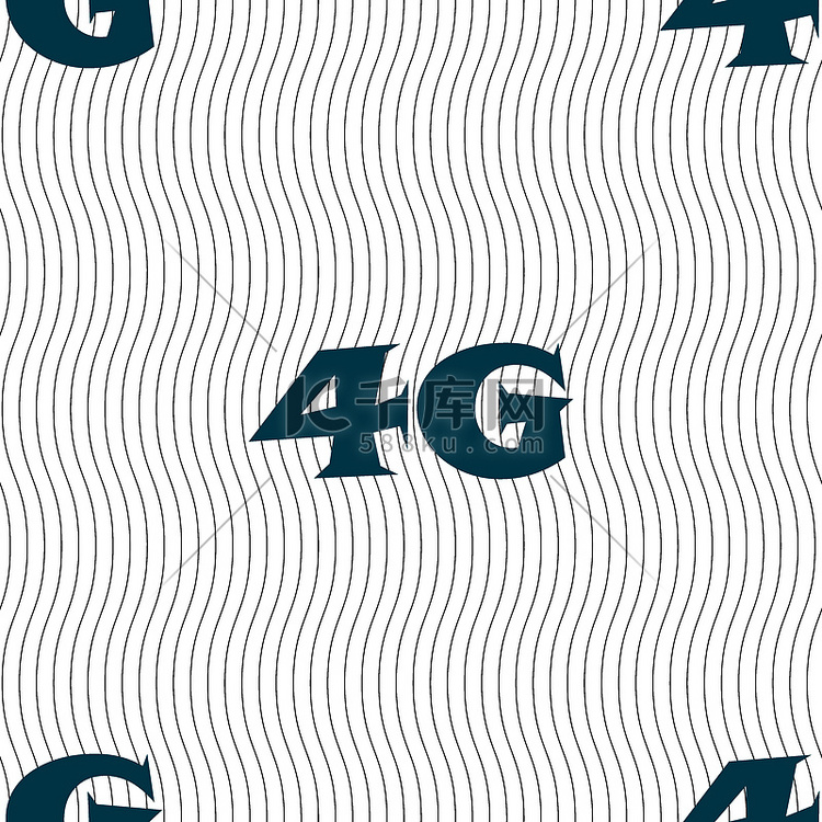 4G 标志图标。高清摄影大图-千库网