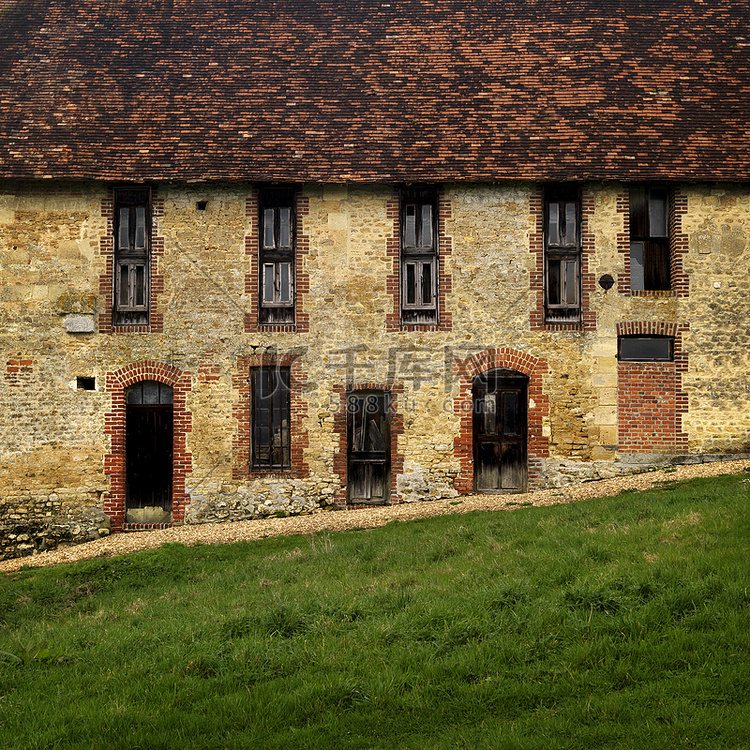 法国修道院高清摄影大图-千库网
