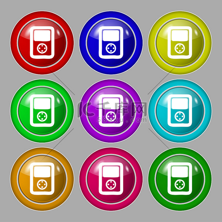 俄罗斯方块，视频游戏控制台图标标志。高清摄影大图-千库网