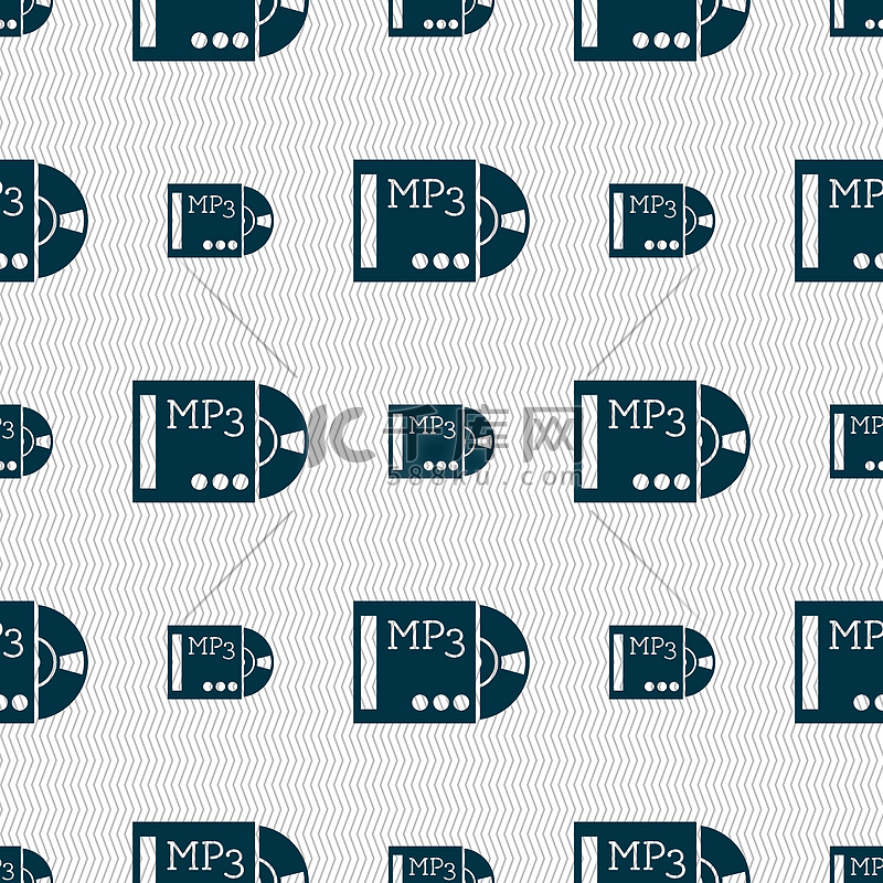 MP3 播放器图标标志。高清摄影大图-千库网