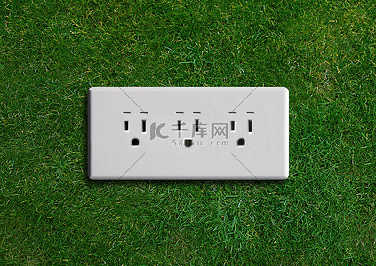 绿色能源理念高清摄影大图-千库网