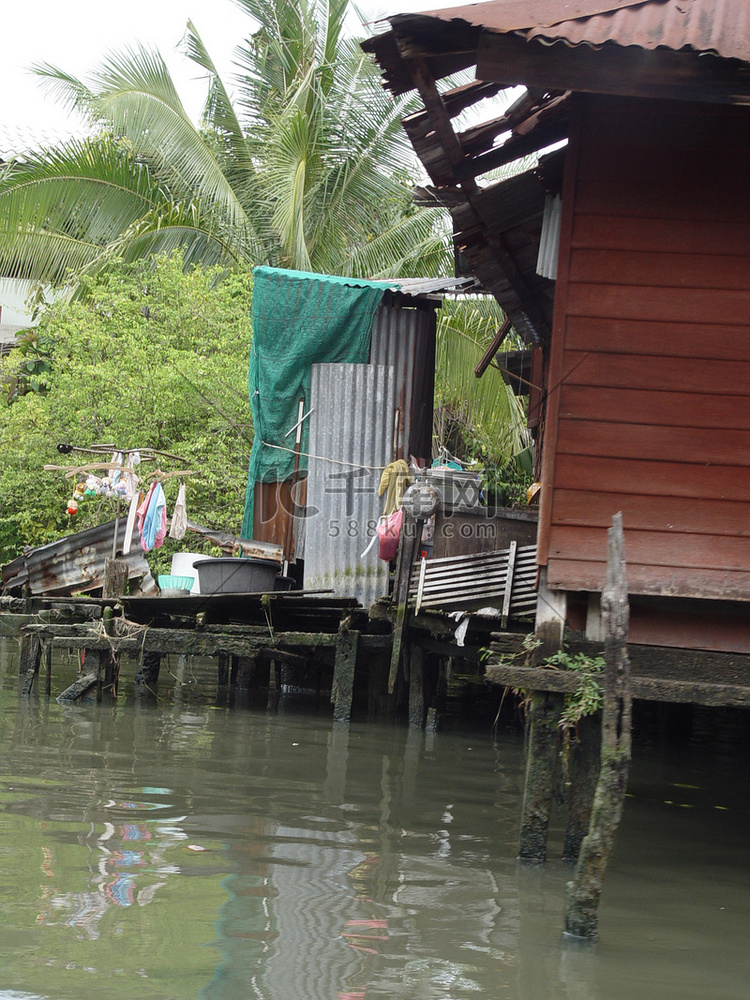 泰国 曼谷 - Klong House高清摄影大图-千库网