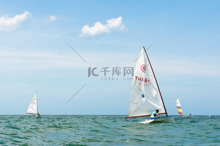 Hua Hin Regatta 2012, sailing competition高清摄影大图-千库网