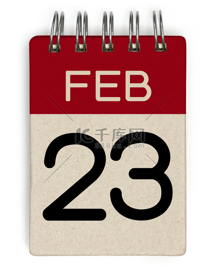 2 月 23 日日历高清摄影大图-千库网